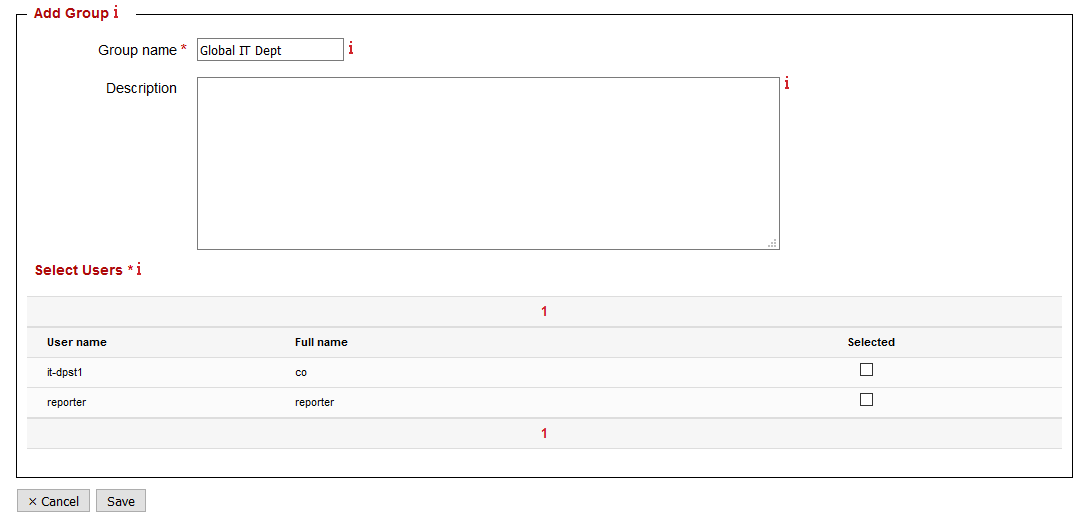 Reporting Options - EPAS Documentation